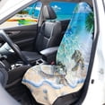 Bulopur Tropical Beach Car Seat Towel Universal Breathable Sea Turtle ...