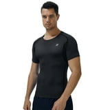 Roadbox Short Sleeve Compression Shirt for Men - Baselayer Shirts Quick ...