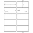 "SJPACK Printable 10 Up 500 Sheets Shipping Address Labels, 2"" x 4 ...