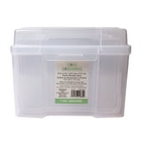 5" x 7" Clear 6-Case Photo Storage Keeper by Simply Tidy - Walmart.com