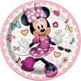 Unique Round Dessert Paper Plates - 7" Minnie Mouse 8 Pcs - Walmart.com