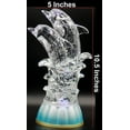 Pair of Dolphin, LED Lighted Sparkling Multi-Color Changing Home ...
