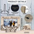 Alaska Adventure Photo Frame, Wooden Picture Frame with Stand, Alaska ...