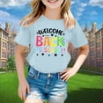 Back To School Shirt Kids Kindergarten Pre K First Grade Regular Fit ...