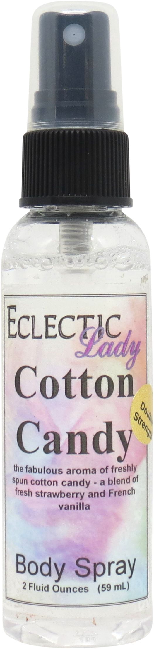 Cotton Candy Body Spray, Eclectic Lady, Hydrating Mist, Unisex (Double ...