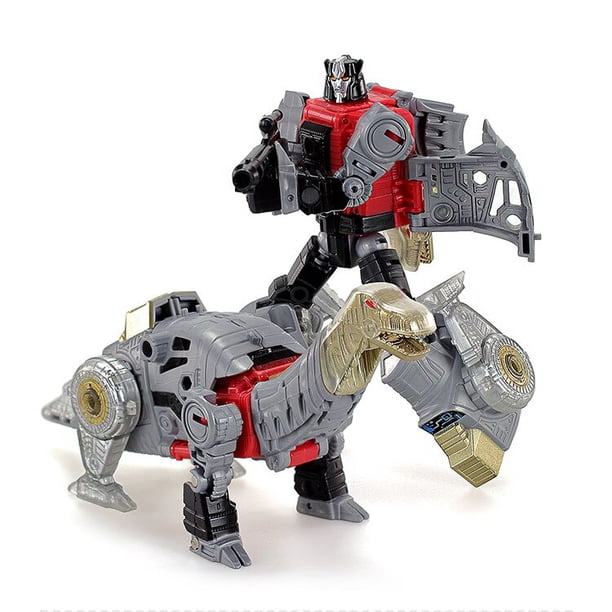 BPF 05 Grimlock Transformation Dinoking Volcanicus Tyrannosaurus Rex Tyrone Cable Dinobots 5IN1 ...