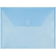 JAM Plastic 3, Hole Envelopes, 8.6x11.5x1, 6/Pack, Assorted Fashion ...