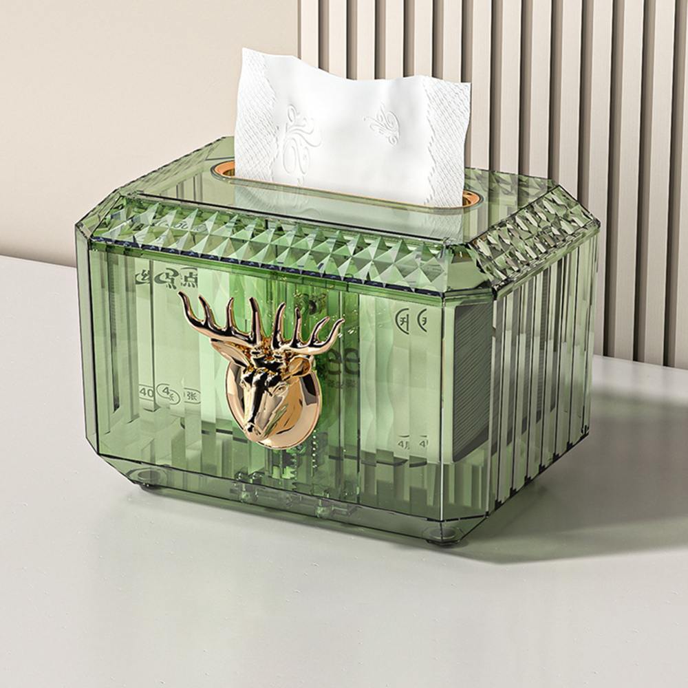 Home Use Roll Tissue Box Holder Versatile Refillable Tissue Box for ...