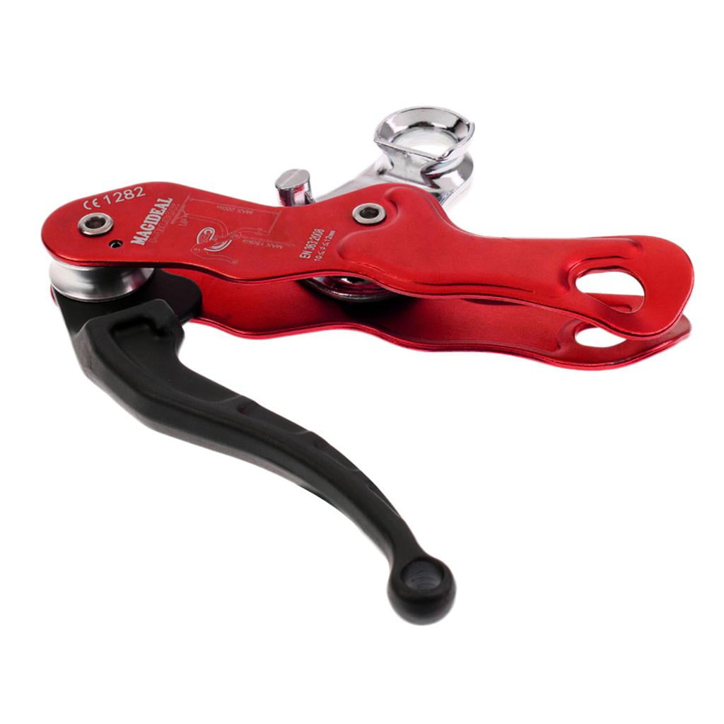 Self-braking Descender for Rock Climbing Mountainee Belay Rope Gear ...