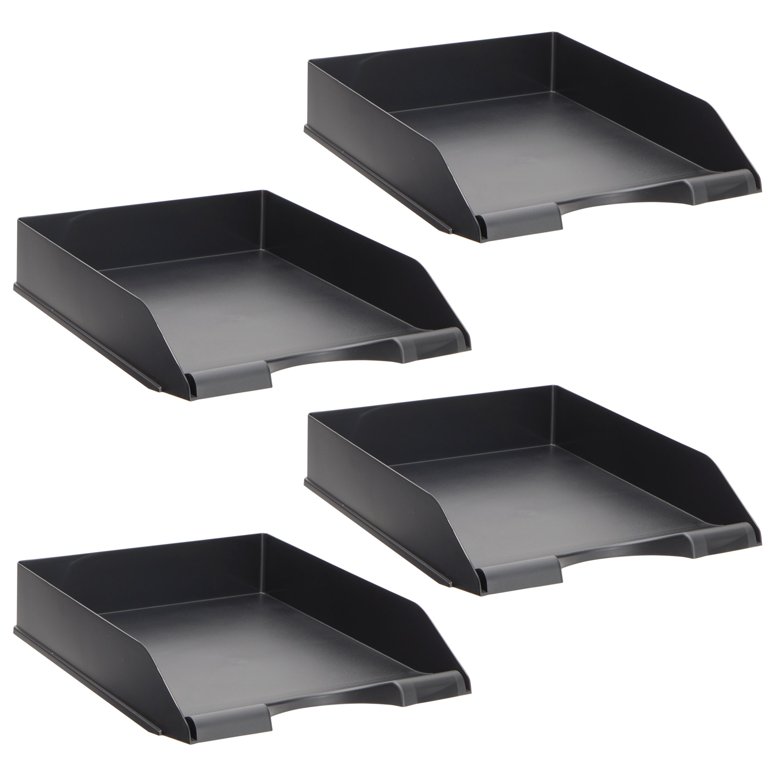 Paper Trays For Classroom TRU RED™ Side Load Stackable Metal Letter ...