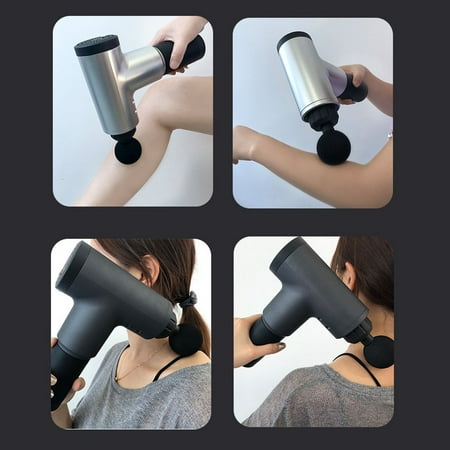 Black Physiotherapy Muscle Massage Gun Health Massage Deep Relaxation ...