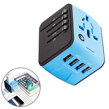 VINTAR Travel Adapter, European Plug Adapter, EU Power Power Converter ...