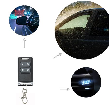 Margot 433MHz Copy Remote Control Electric Garage Door Duplicator Fixed Code Learning Code ...