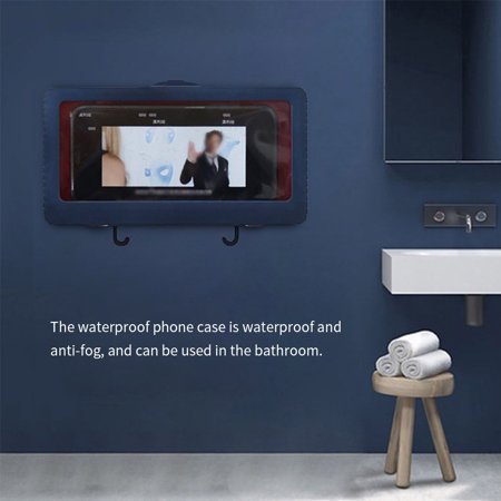 Shower Phone Holder 5kg Bathroom Phone Organizer Shower Phone Case ...