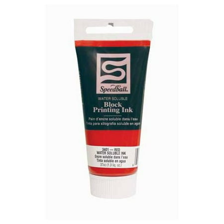 SPEEDBALL ART PRODUCTS 3420 WATER SOLUBLE BLOCK PRINT INK FLUORESCENT ...