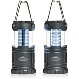 Pop up LED Lantern -2 PACK- Perfect Lighting for Camping, BBQ's and ...