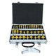 35 Piece Carbide 1/2" Shank Router Bit Set with Aluminum Carrying Case ...