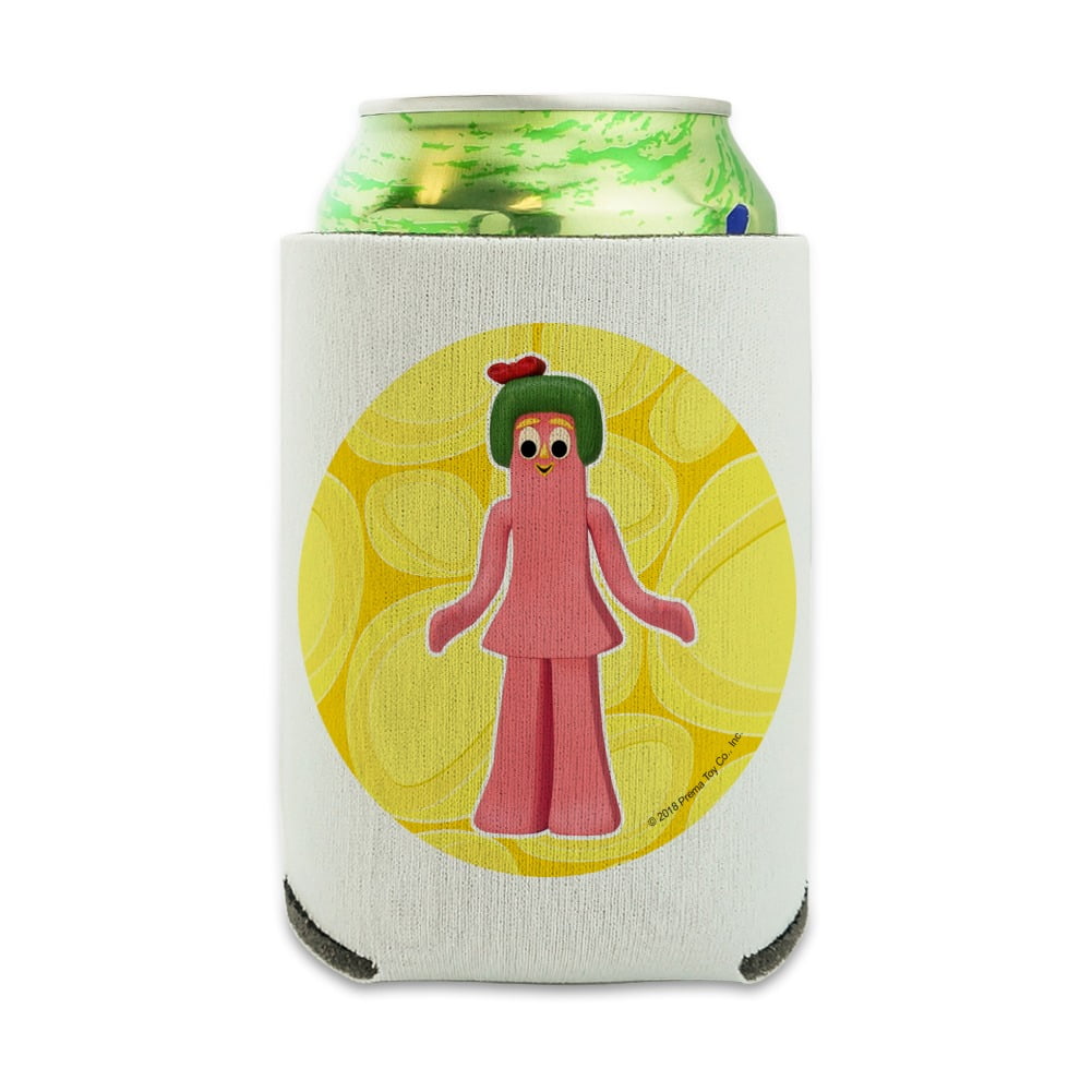 Minga Gumby's Little Sister Clay Art Can Cooler - Drink Sleeve Hugger ...