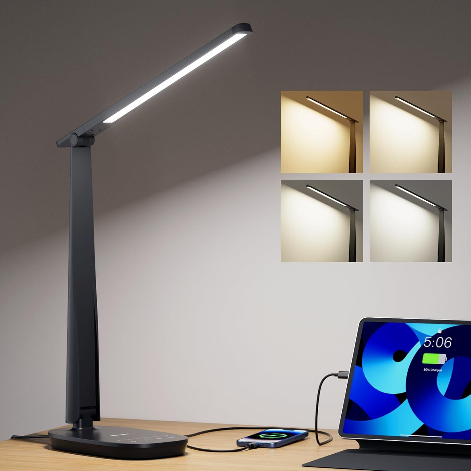 Click here for Nobrand Led Desk Lamp For Home Office  Dimmable De... prices