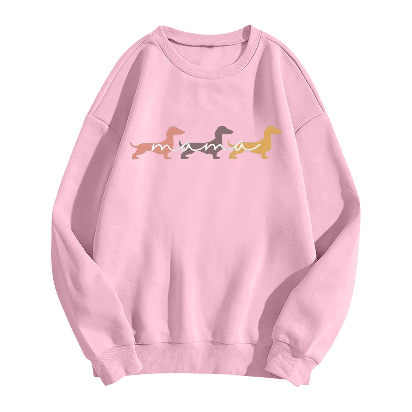 Click here for Arlun Cute Dachshund Mama Sweatshirts Womens Casua... prices
