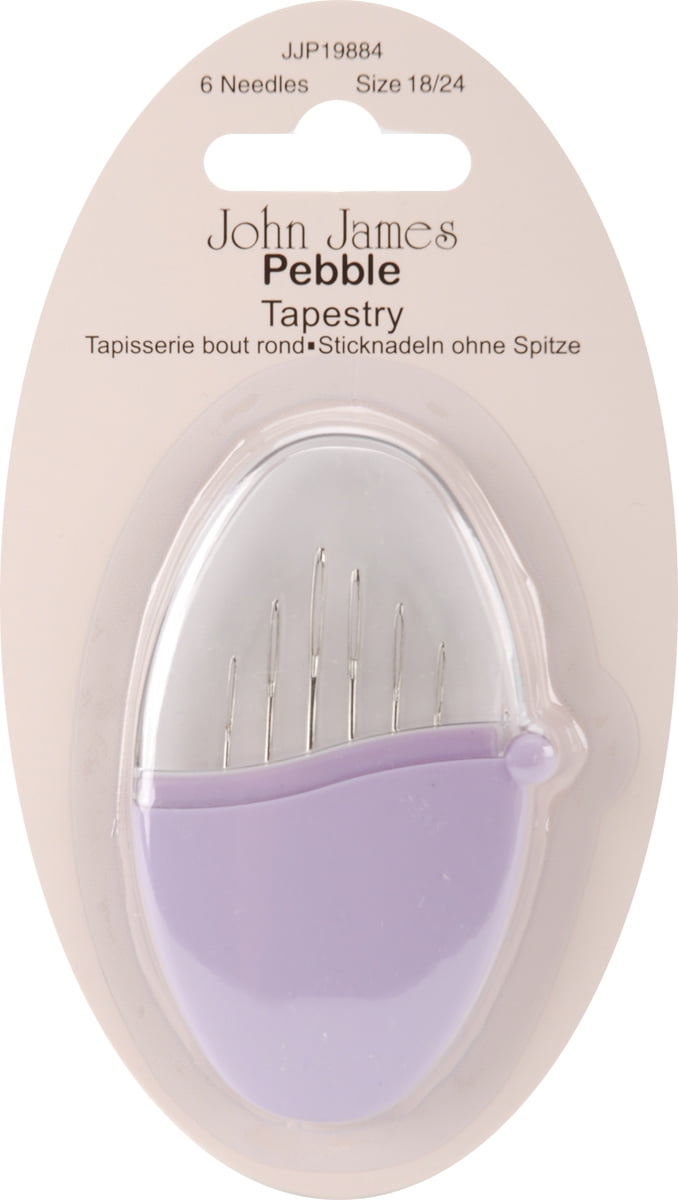 John James Pebbles Tapestry Needles-Size 18/24 6/Pkg - Walmart.com ...