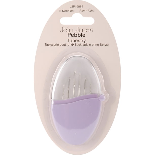 John James Pebbles Tapestry Needles-Size 18/24 6/Pkg - Walmart.com