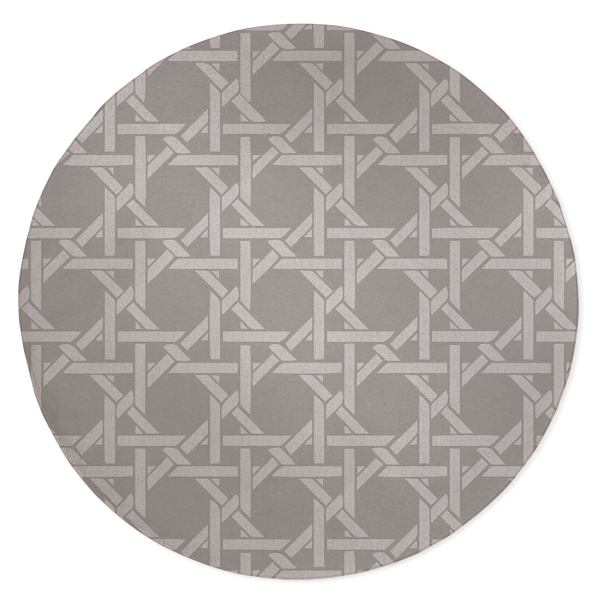 CANE TAUPE Outdoor Rug By Kavka Designs - Walmart.com