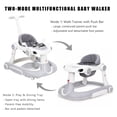 5-In-1 Baby Walkers With Wheels, Activity Walker For Boys Girls 6-18 ...