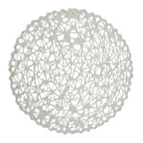 SPRING PARK Round Paper Fiber Woven Place Mats/Dining Mat/Decoration ...