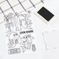 1 Sheet Plastic Stamps for DIY Scrapbooking Photo Album Decorative ...