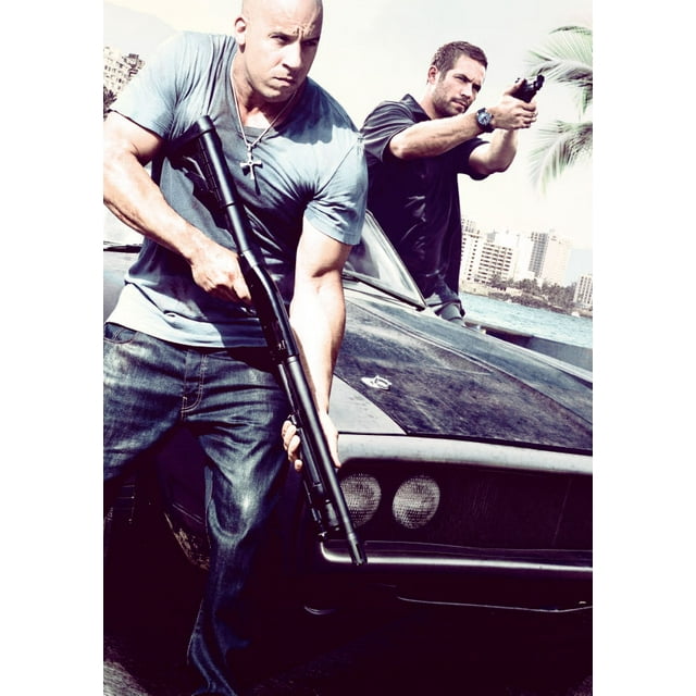 Fast Five Movie Poster Vin Diesel Shotgun 16in x 24in Poster Square ...