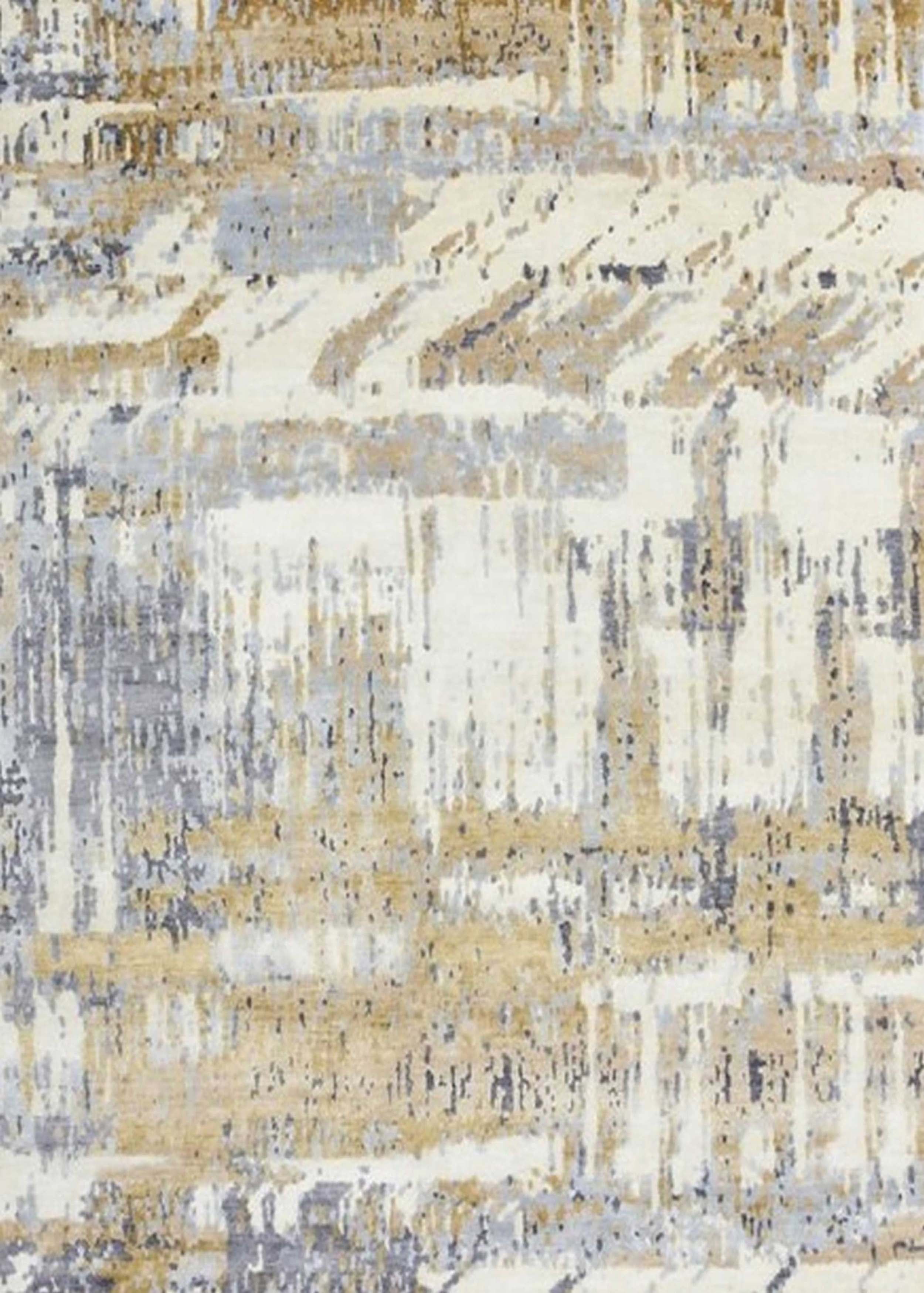 Ahgly Company Indoor Rectangle Mid-Century Modern Tan Brown Gold ...