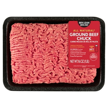 Marketside Organic Grass-Fed Ground Beef, 85% Lean/15% Fat, 1 lb ...