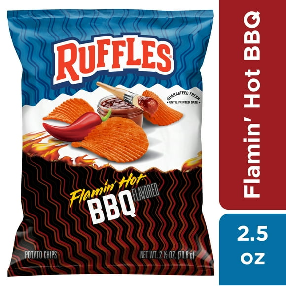 Ruffles Flamin' Hot in Chips - Walmart.com