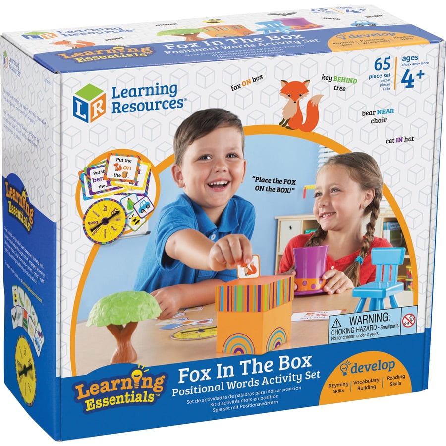 Learning Resources Fox In The Box Word Activity Set - Theme/Subject ...