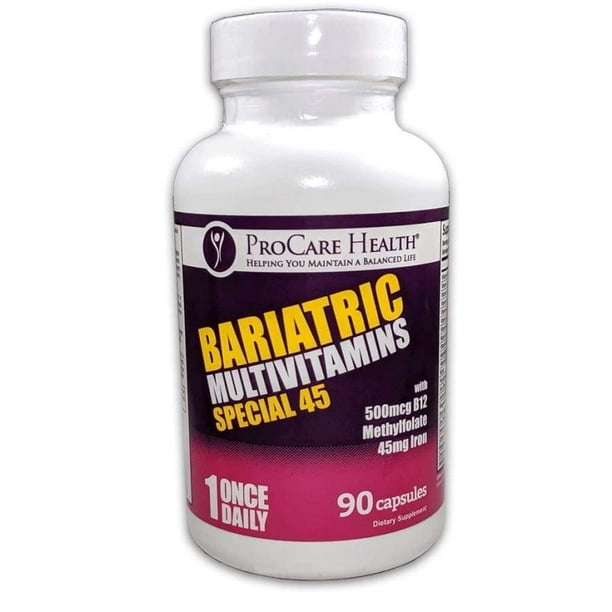 ProCare Health "1 per Day!" Bariatric Multivitamin Capsule - Special 45 ...