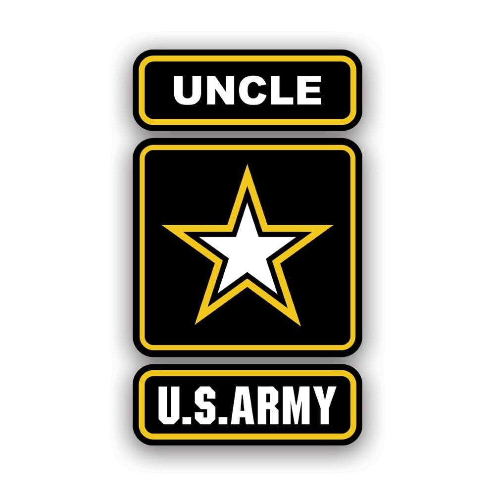 Army Uncle Sticker Decal - Self Adhesive Vinyl - Weatherproof - Made in ...