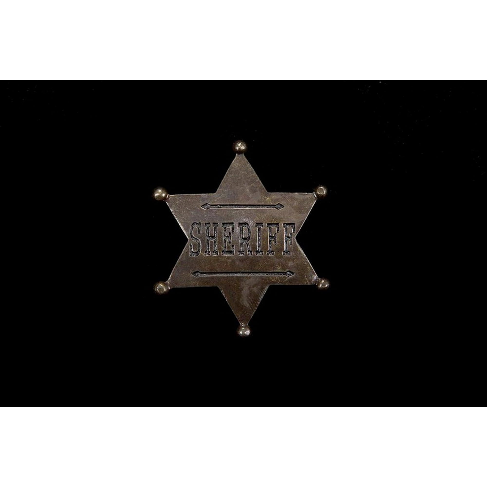 Sheriff Star Badge