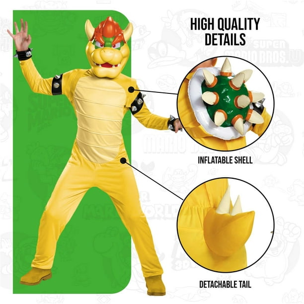 Bowser Deluxe Boys Costume - Walmart.ca