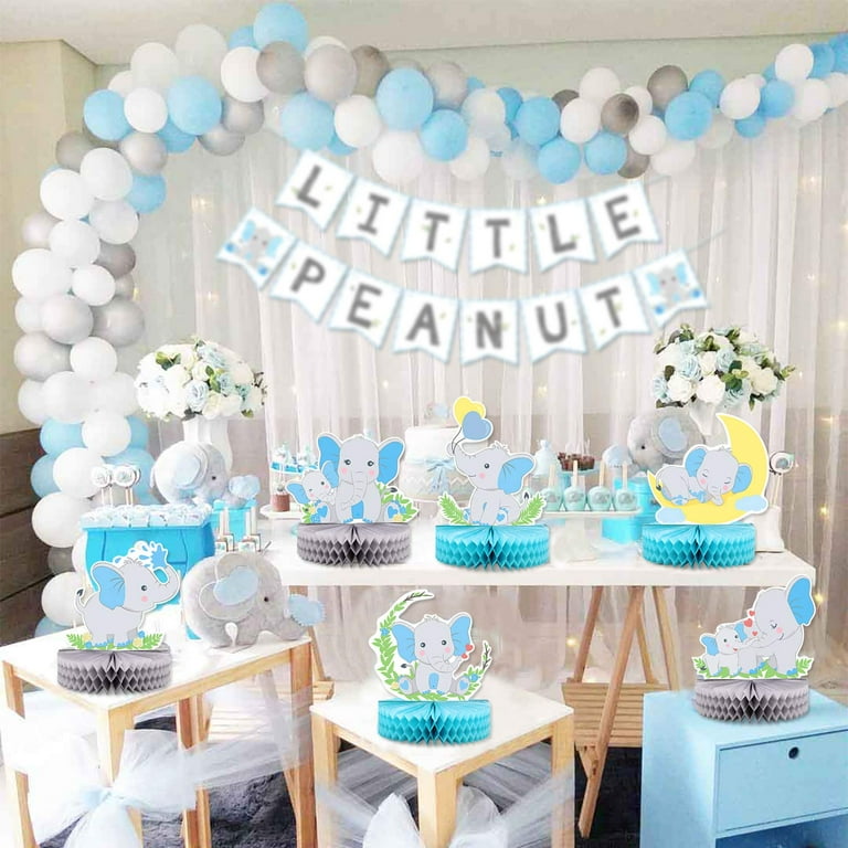 Elephant Boy Baby Shower Centerpieces