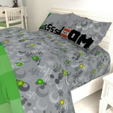 Walmart Black Friday Deals 2025 Minecraft Creeper Comforter Set, 5 ...