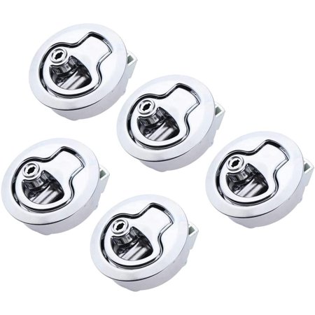 5 x Marine Boat 316 Stainless Steel 2i NCH Flush Pull Hatch Slam Latch ...