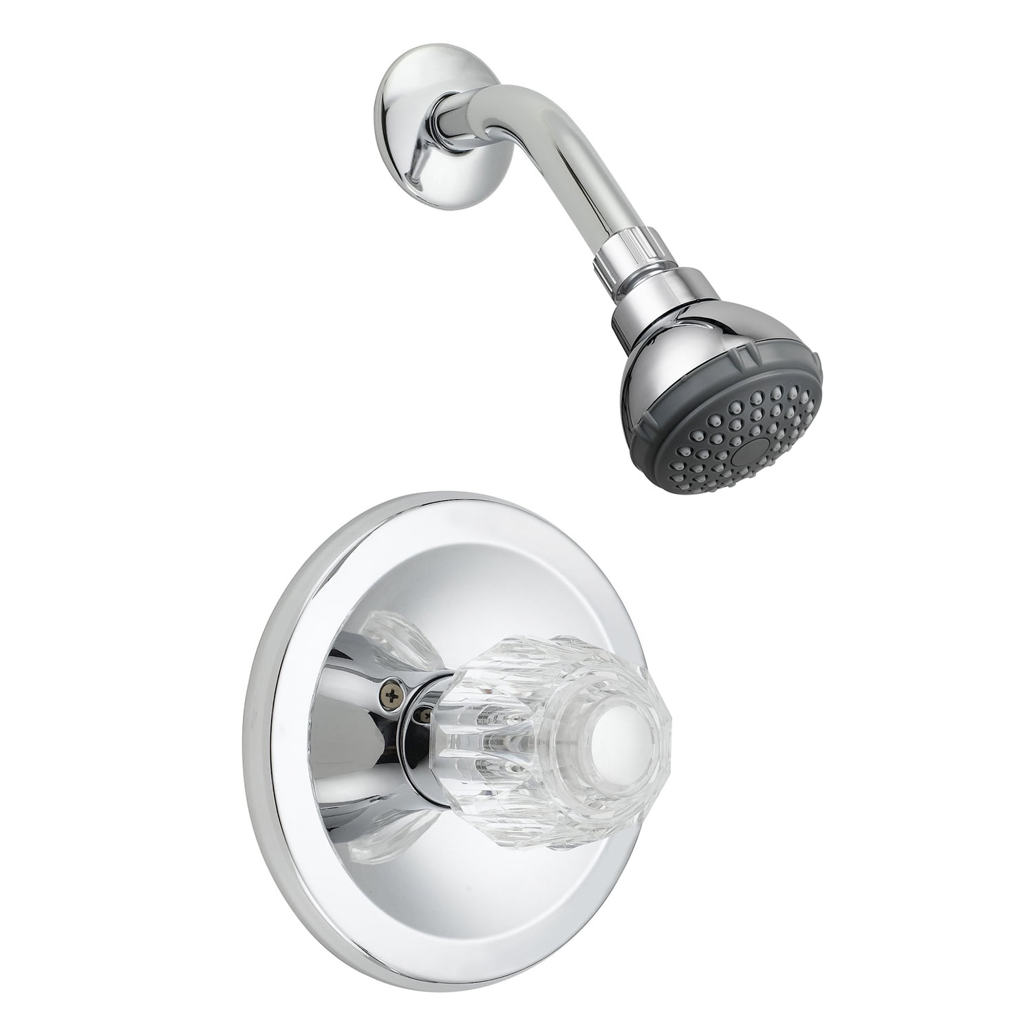 LDR 013 7600CP Chrome Acrylic Single Handle Shower Faucet Set Walmart LDR 013 7600CP Chrome Acrylic Single Handle Shower Faucet Set Walmart
