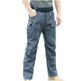 Cargo Pants for Men Plus Szie Workout Joggers Stretch Sweatpants Hiking ...