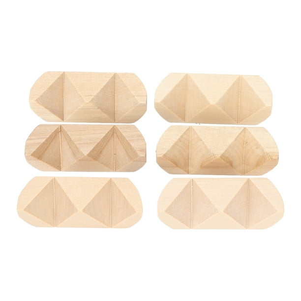 Wooden Brain Teaser Puzzles, Improve Intelligence Flexible Unlock ...