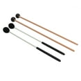 Percussion Instrument Mallets, Medium Hard Yarn Head + Rubber Marimba ...