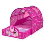 Disney Minnie Mouse Plastic Sleep and Play Toddler Bed with Canopy by ...