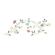 1.5 inch Floral Border Wall Stencil SKU #215A by Designer Stencils ...