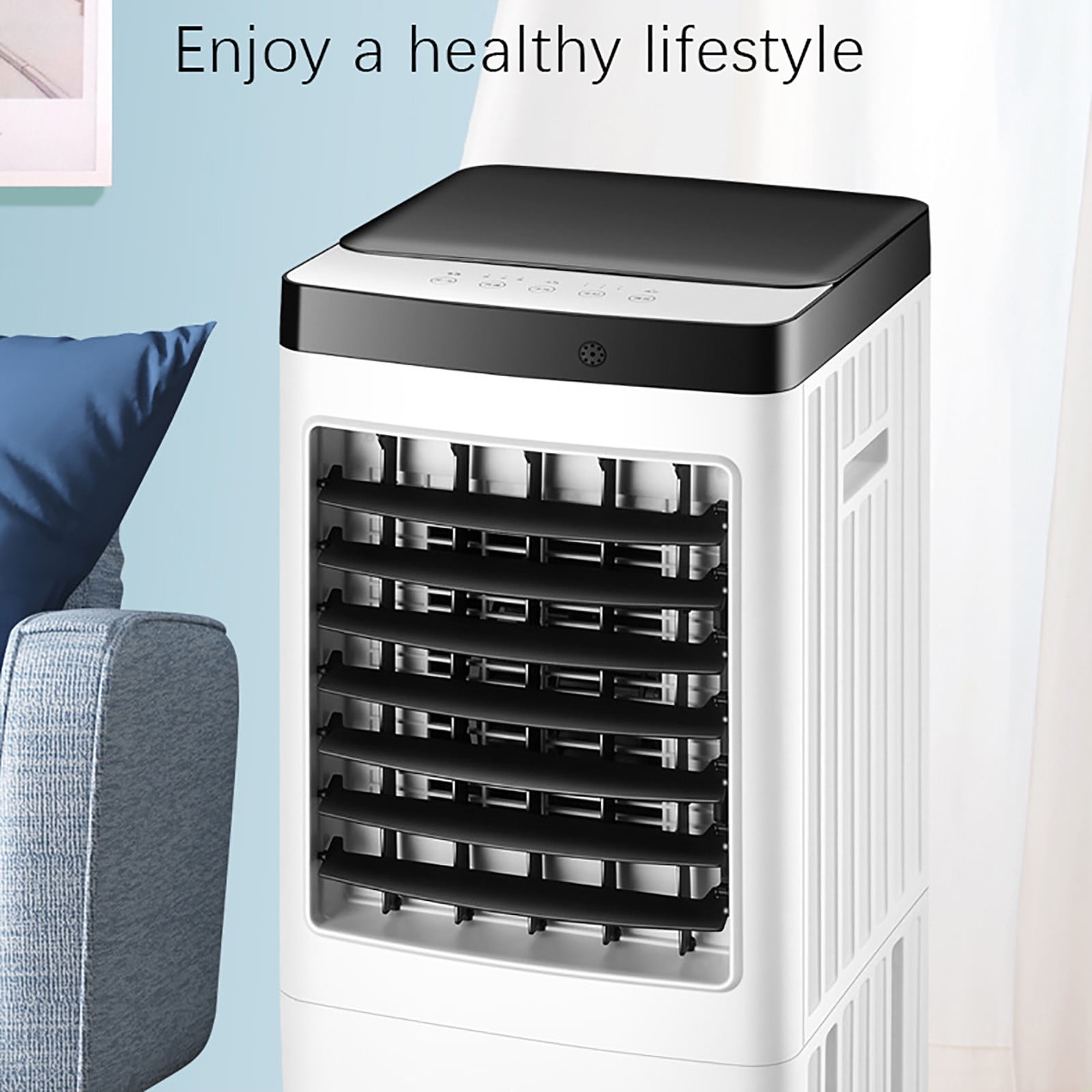 3 In 1 Evaporative Cooler Fan Windowless Conditioner Portable