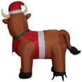 Airblown Inflatables Scotland Cow Christmas Décor Inflatable, 6.5 ft ...